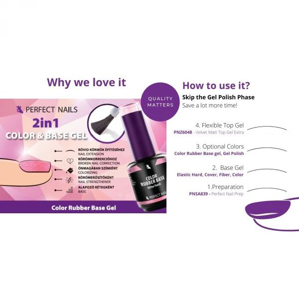 RUBBER COLOR BARBIE PINK 8 ML | Perfect Nails Hrvatska